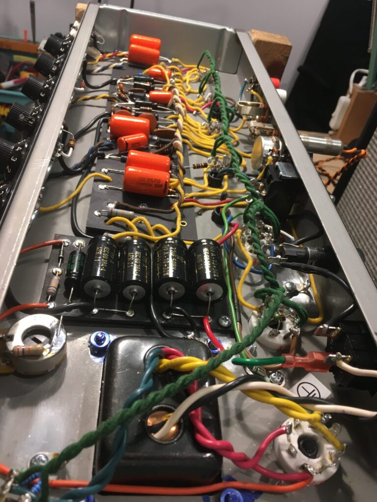 ’65 Princeton Reverb “RI” ハンドワイヤード化MOD – PG 作業日記